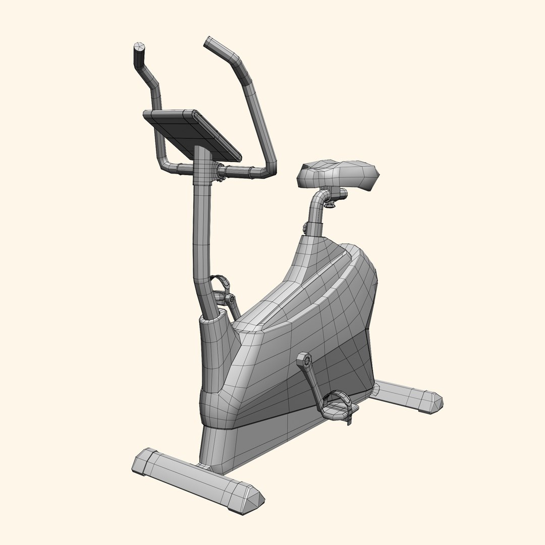 Exercise Bike 3d Model