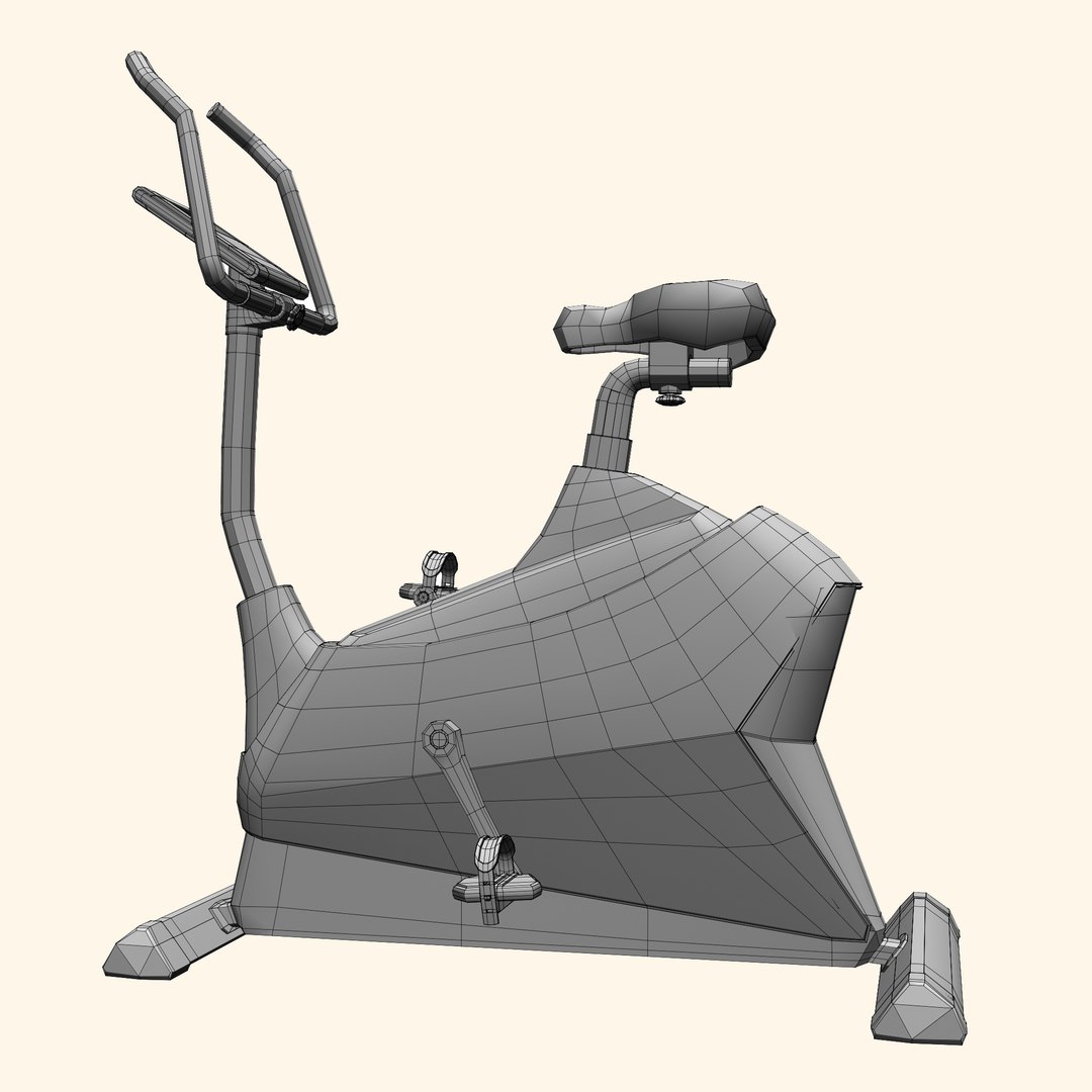 Exercise Bike 3d Model
