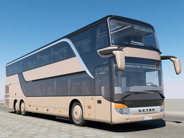 setra s 431 3d c4d
