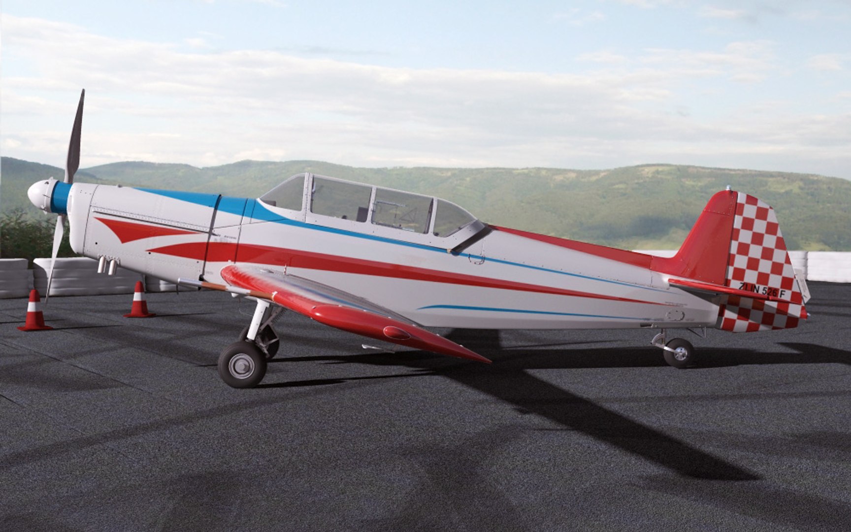 3ds Zlin Z526f Light