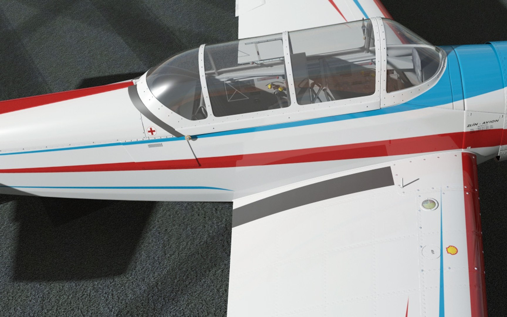 3ds Zlin Z526f Light