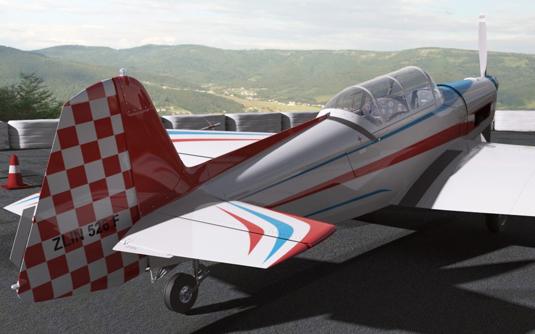 3ds Zlin Z526f Light