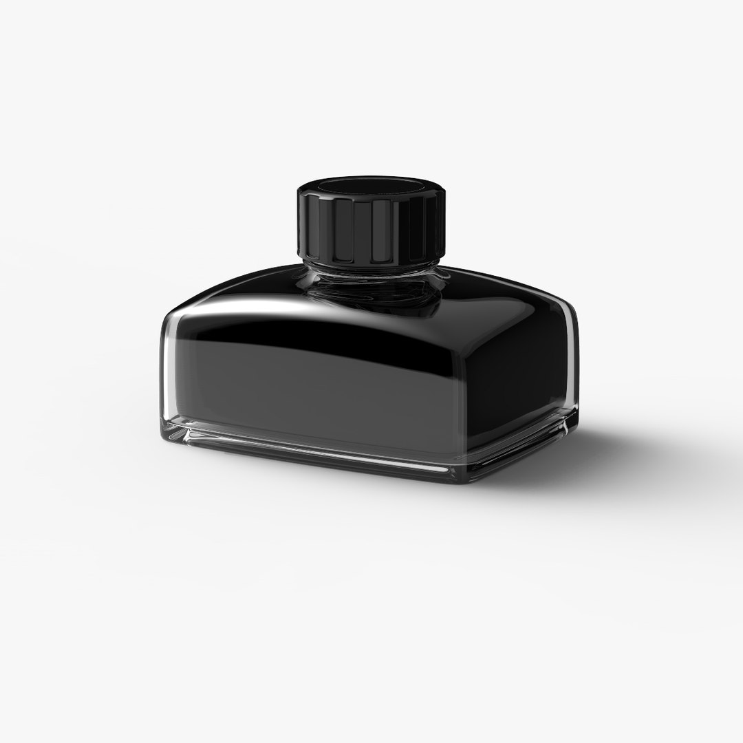 Indian ink 3D model - TurboSquid 1171402