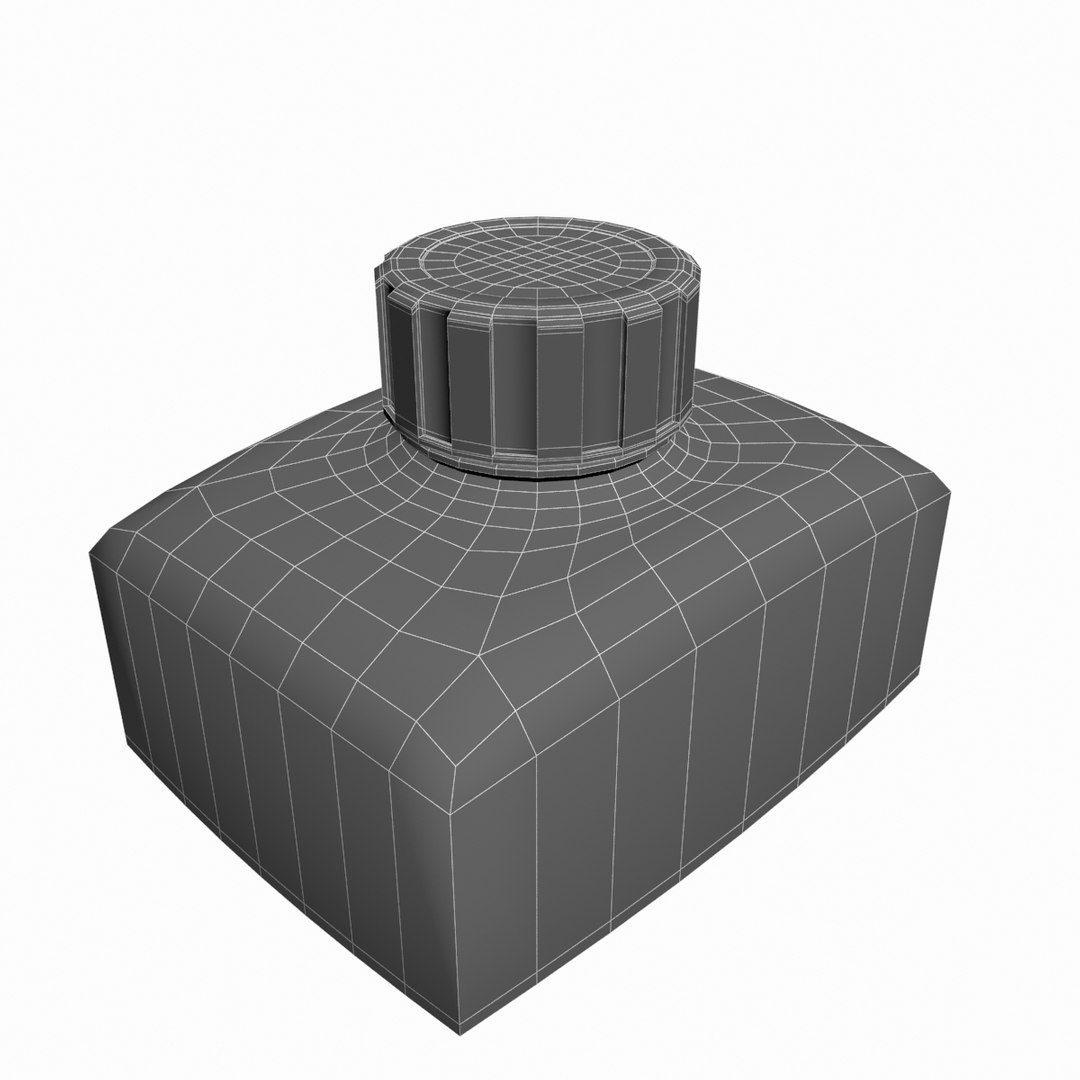 Indian ink 3D model - TurboSquid 1171402