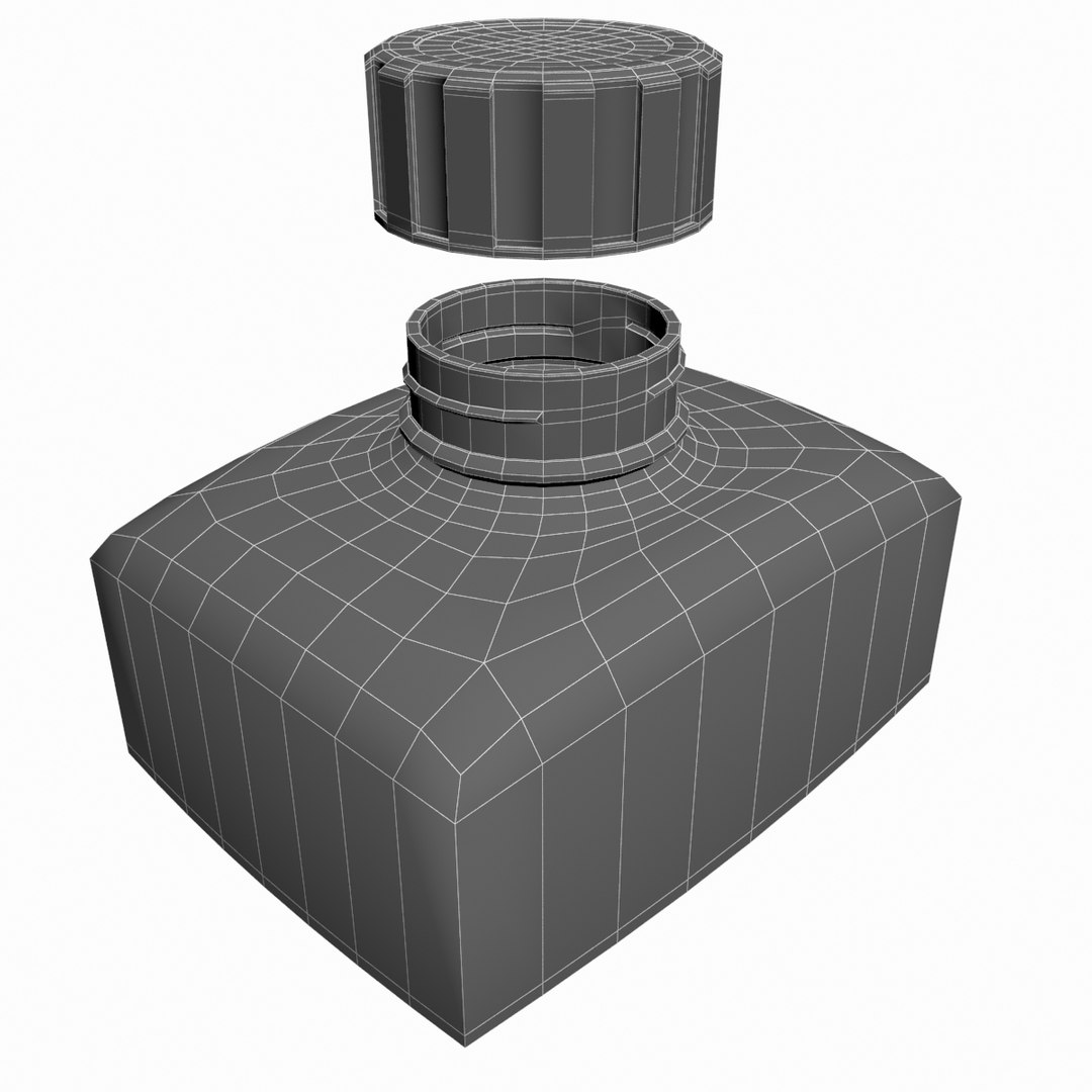 Indian ink 3D model - TurboSquid 1171402