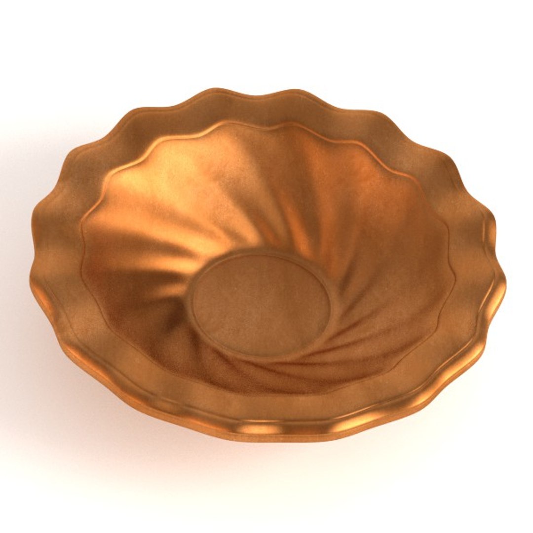 antique bowls 3d model