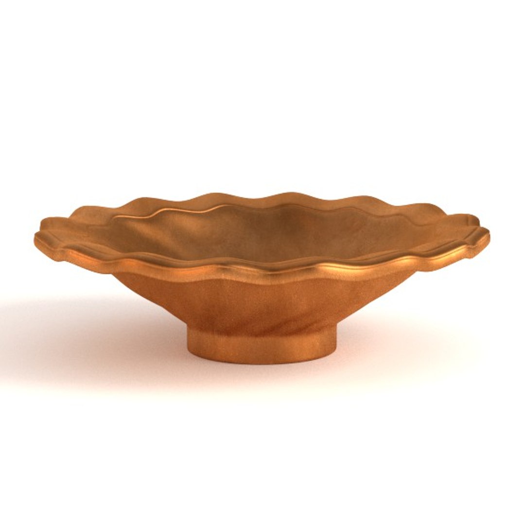 antique bowls 3d model