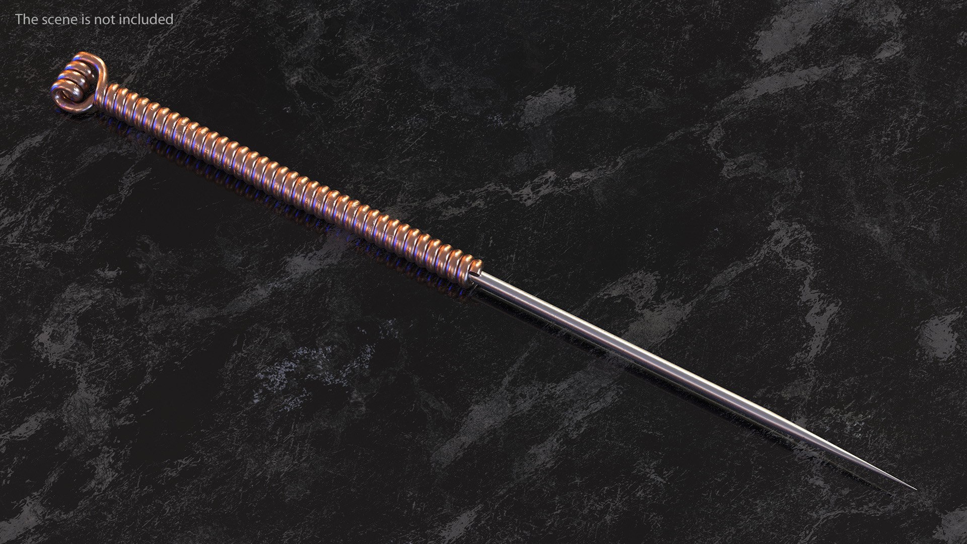 Short Acupuncture Needle Gold 3D Model - TurboSquid 2218470