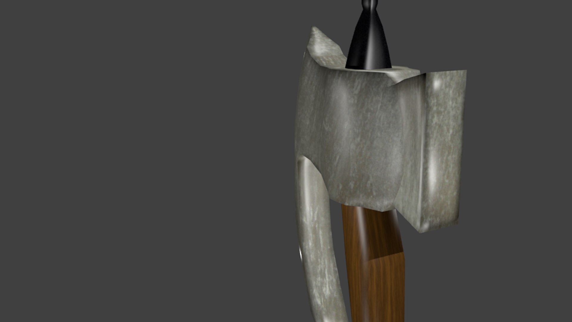 Low-poly Axe Obj