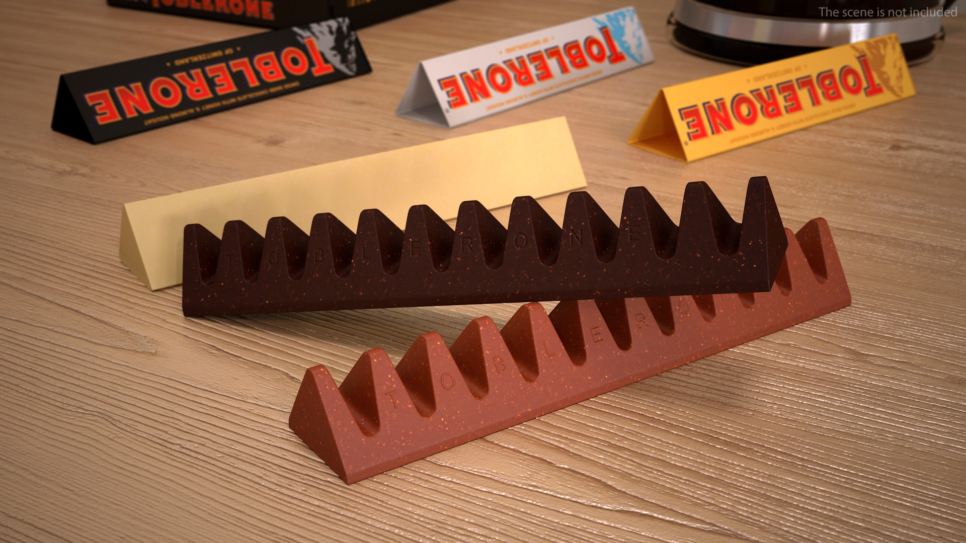 3D Toblerone Chocolate Bars Model - TurboSquid 1768810
