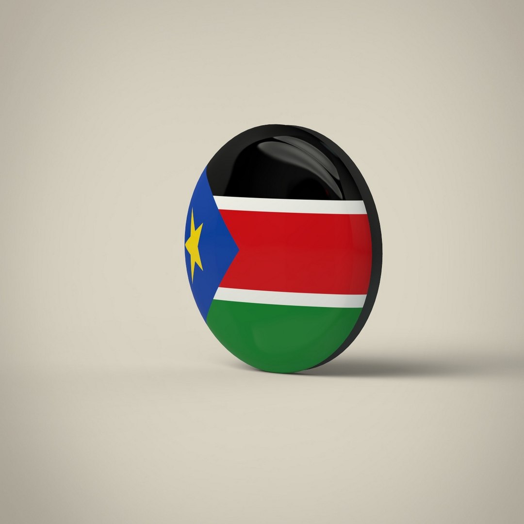 3D South Sudan Badge - TurboSquid 1894462