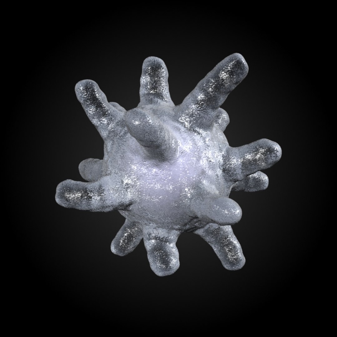 3d Model 25 Microbes Micro Sets