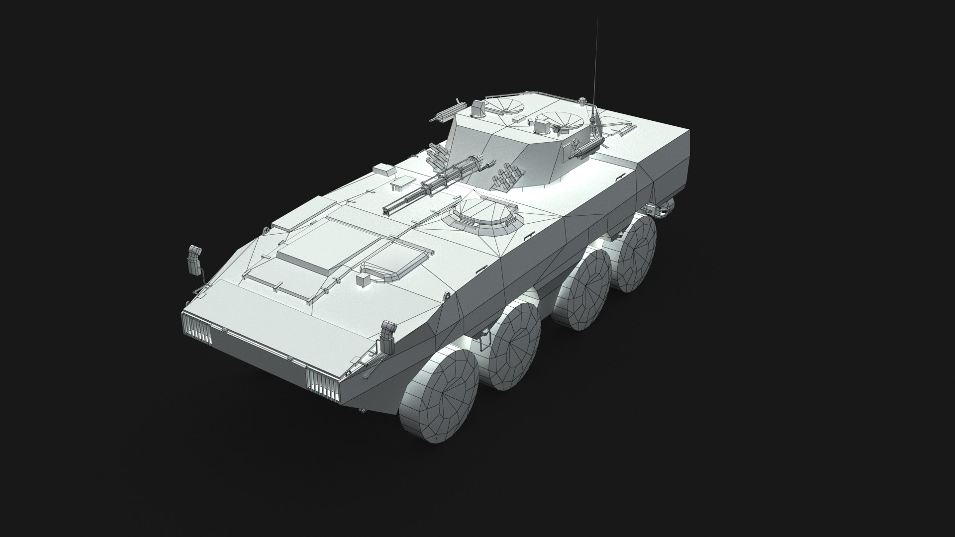 3D Infantry Fighting Vehicle Model - TurboSquid 1352190