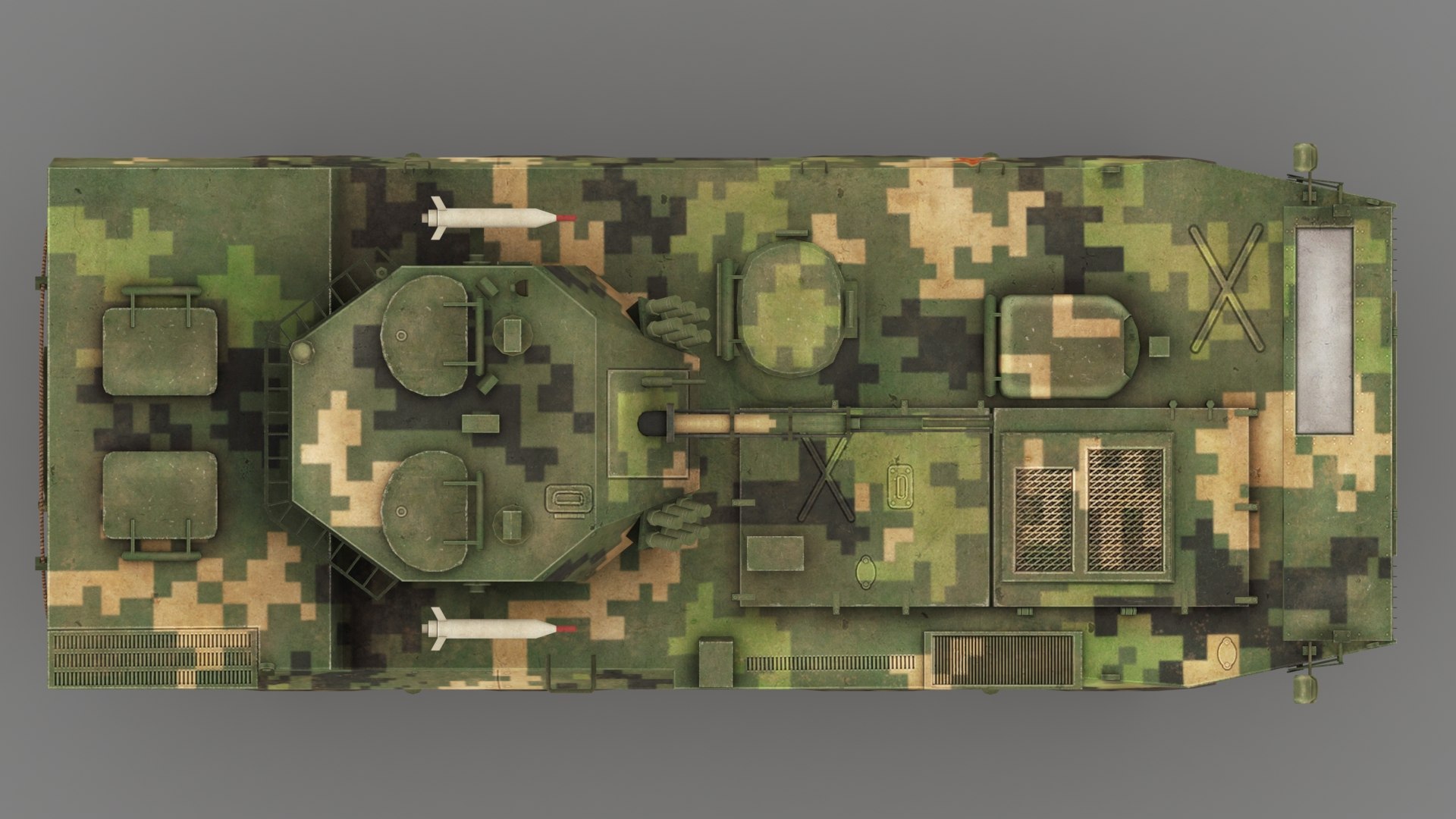 3D Infantry Fighting Vehicle Model - TurboSquid 1352190