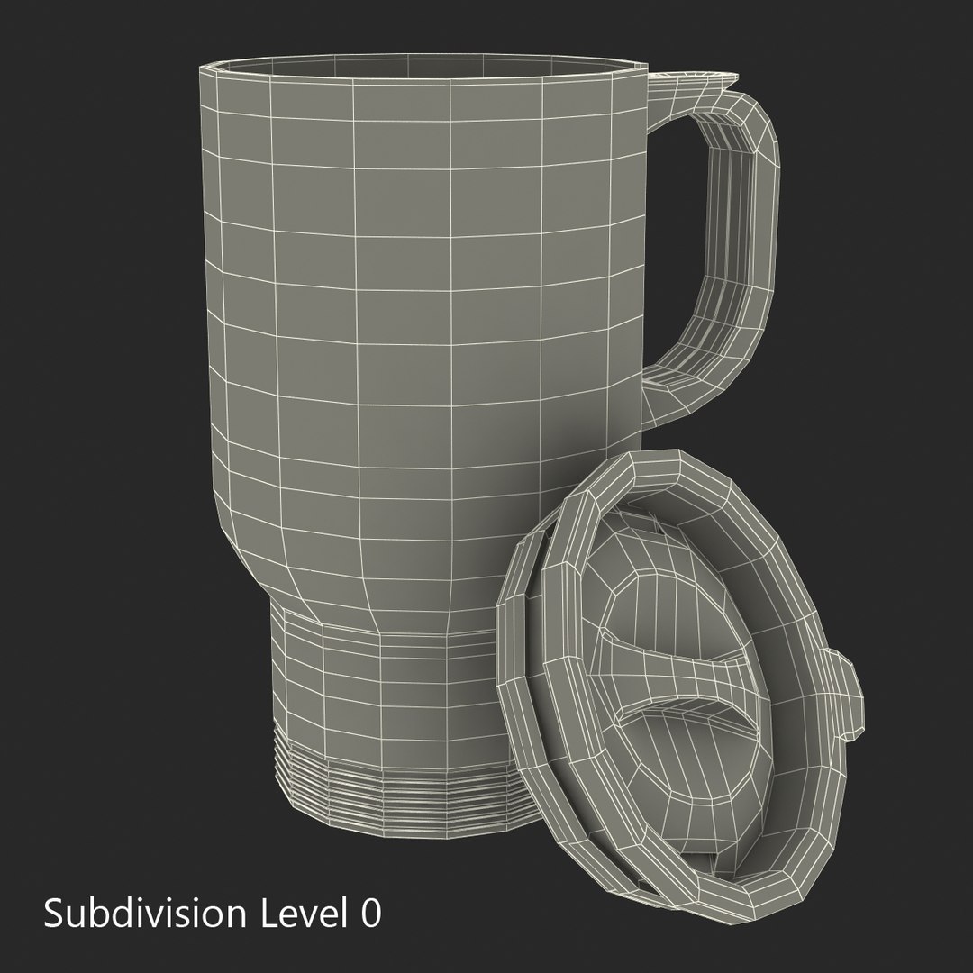 3d traveling coffee mug
