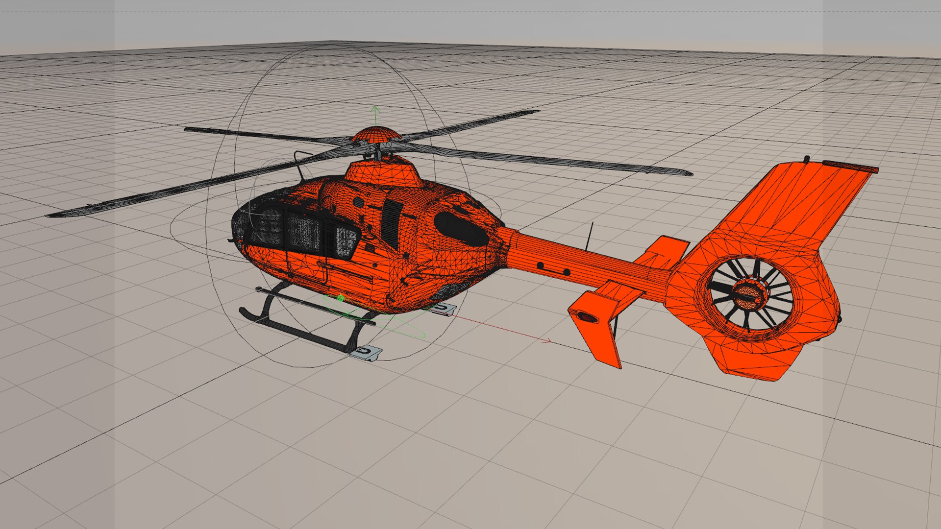 blades rotation 3d c4d