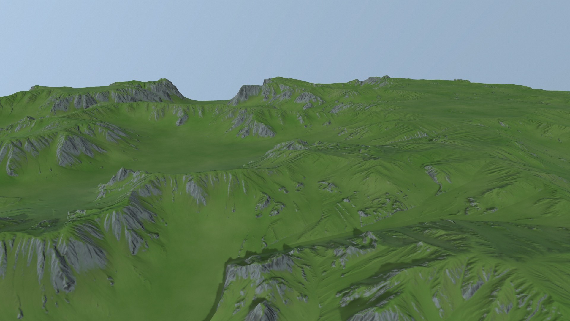 3D land landscape scape - TurboSquid 1707361