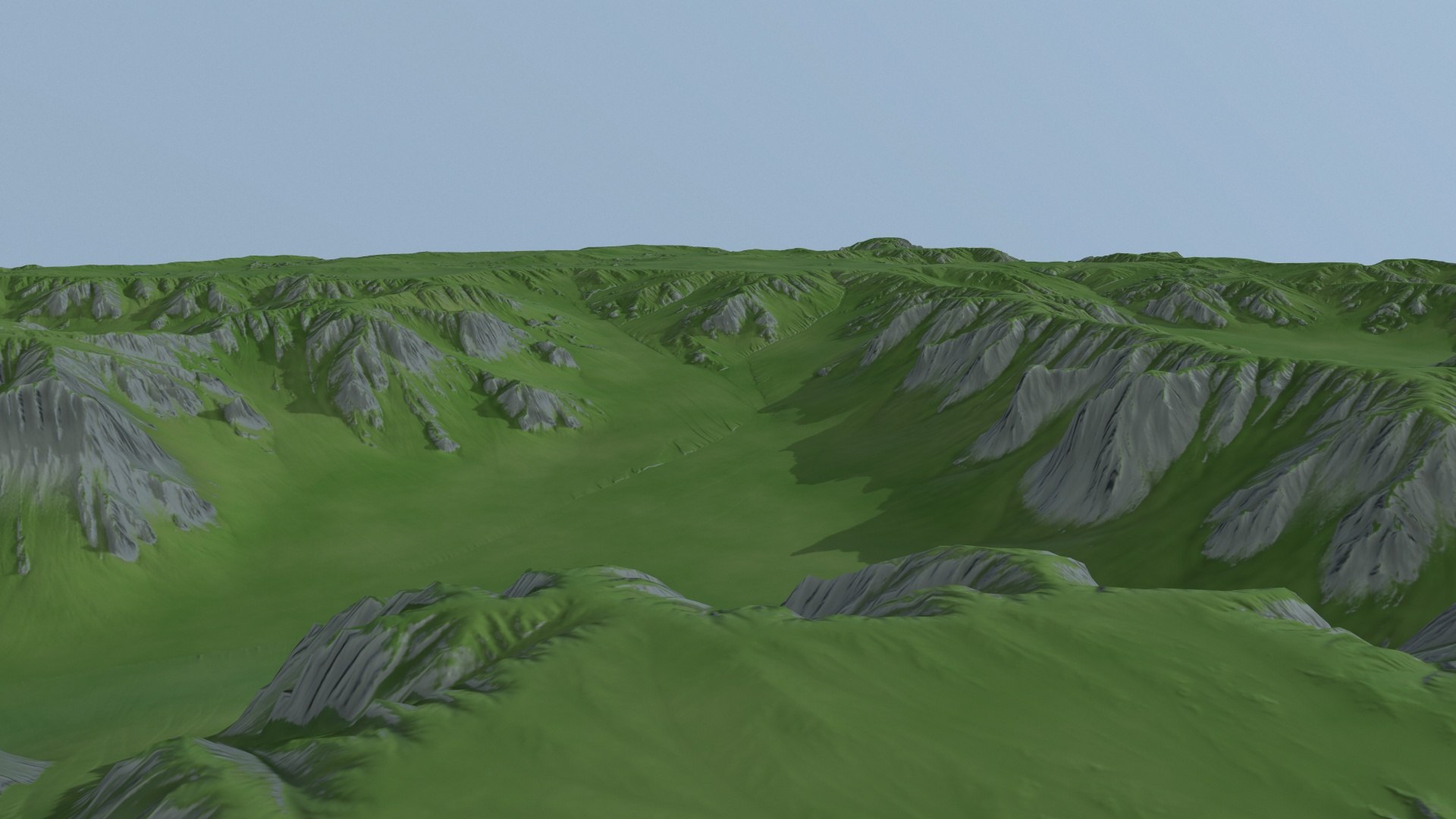 3D land landscape scape - TurboSquid 1707361
