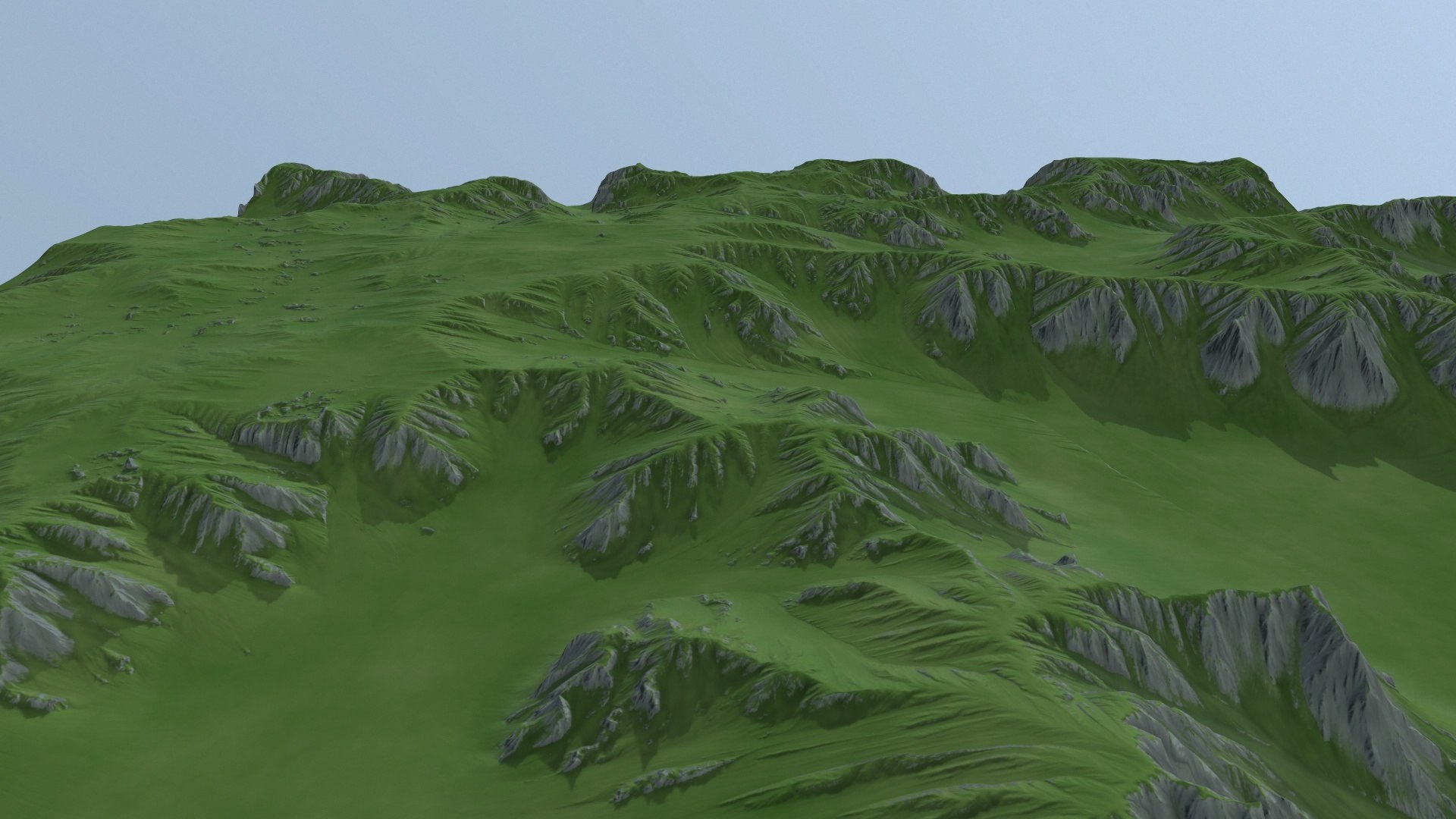 3D land landscape scape - TurboSquid 1707361