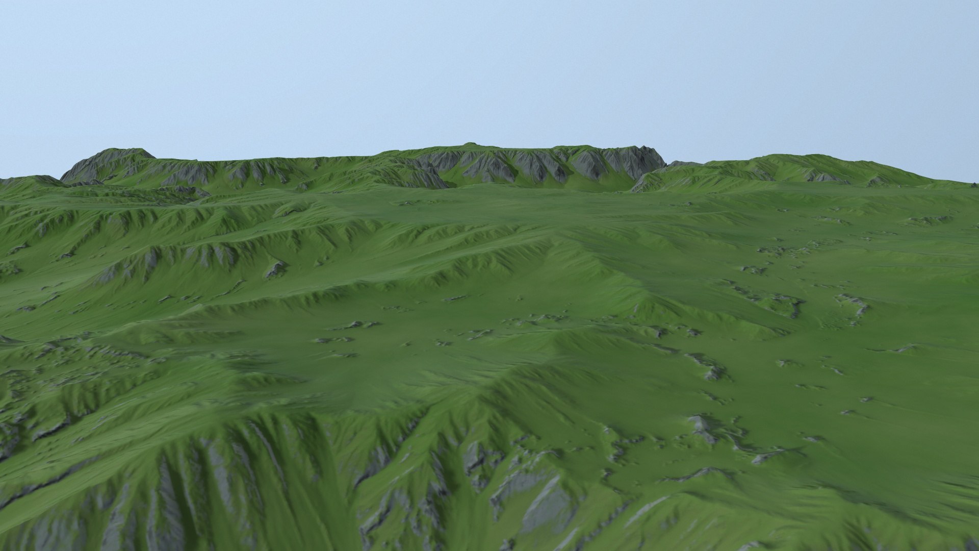 3D land landscape scape - TurboSquid 1707361