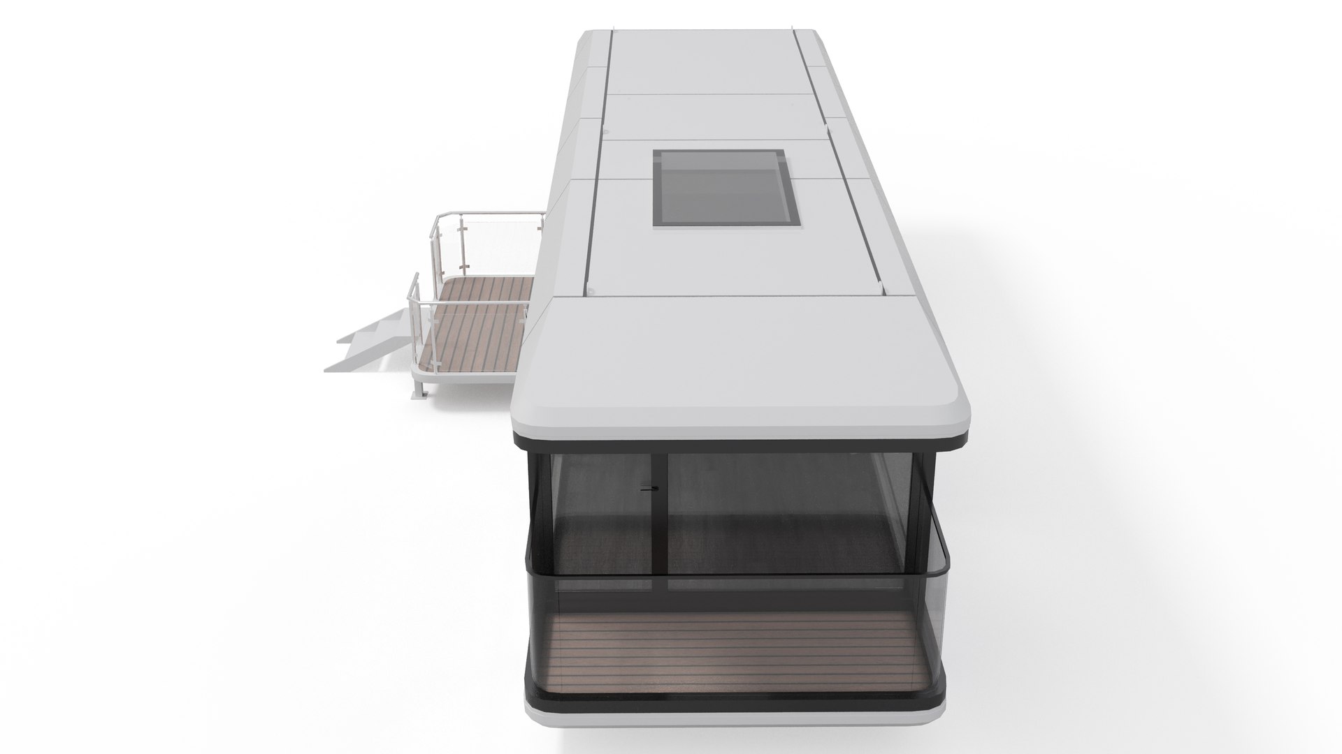 3D Capsule Modular Two-Room House - TurboSquid 2385862