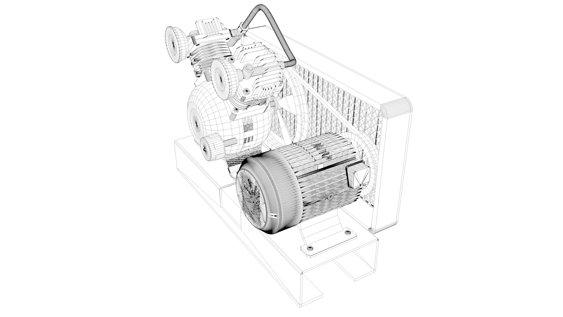 3D Compressor Engine - TurboSquid 1765293