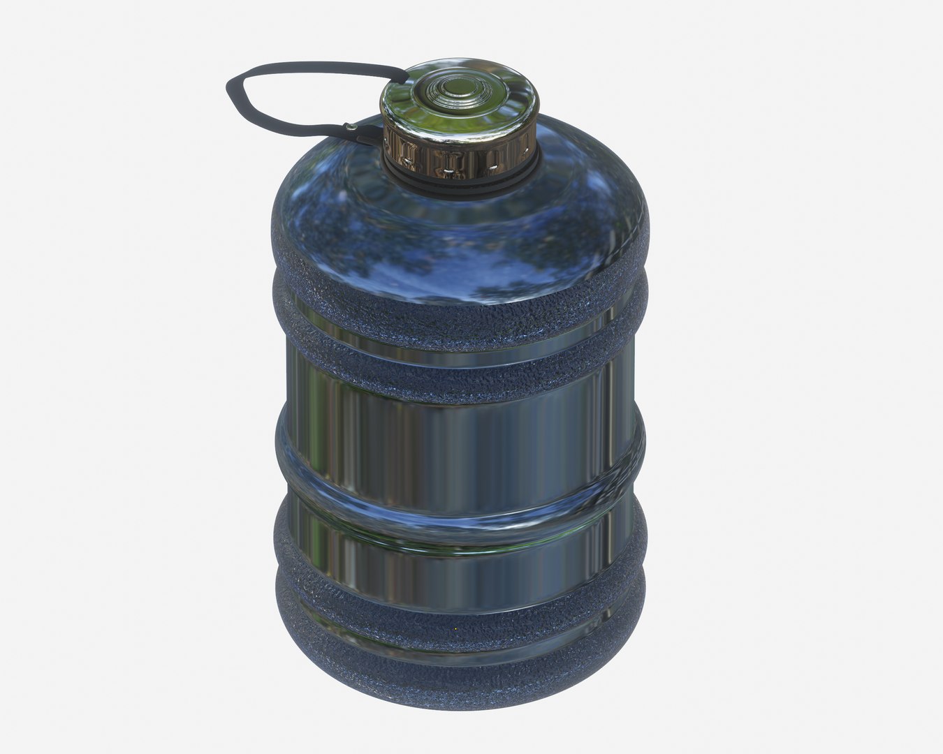 Water Bottle Container 3D Model - TurboSquid 2124283