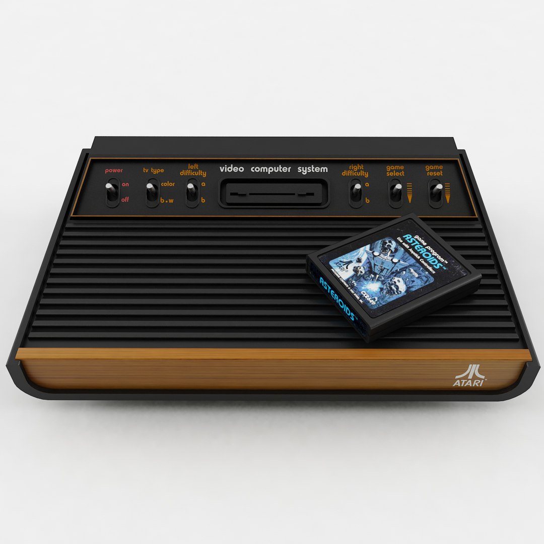 3D Atari 2600 - TurboSquid 1298510