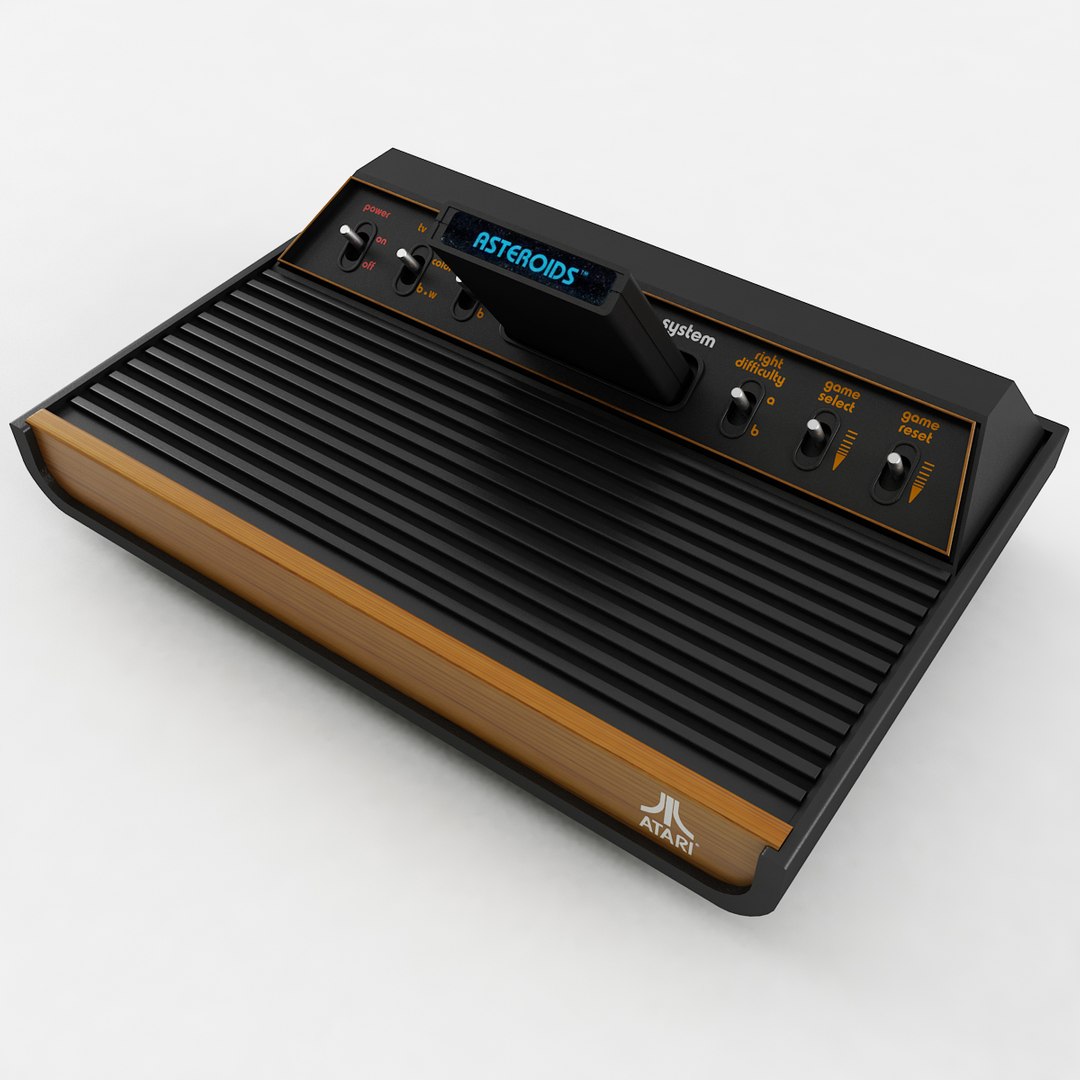 3D Atari 2600 - TurboSquid 1298510