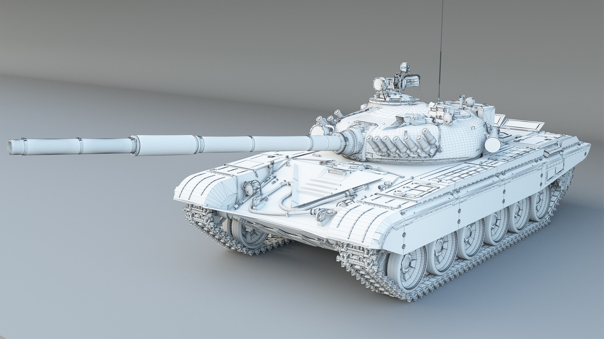 3D Model Tank Vehicle - TurboSquid 1671370