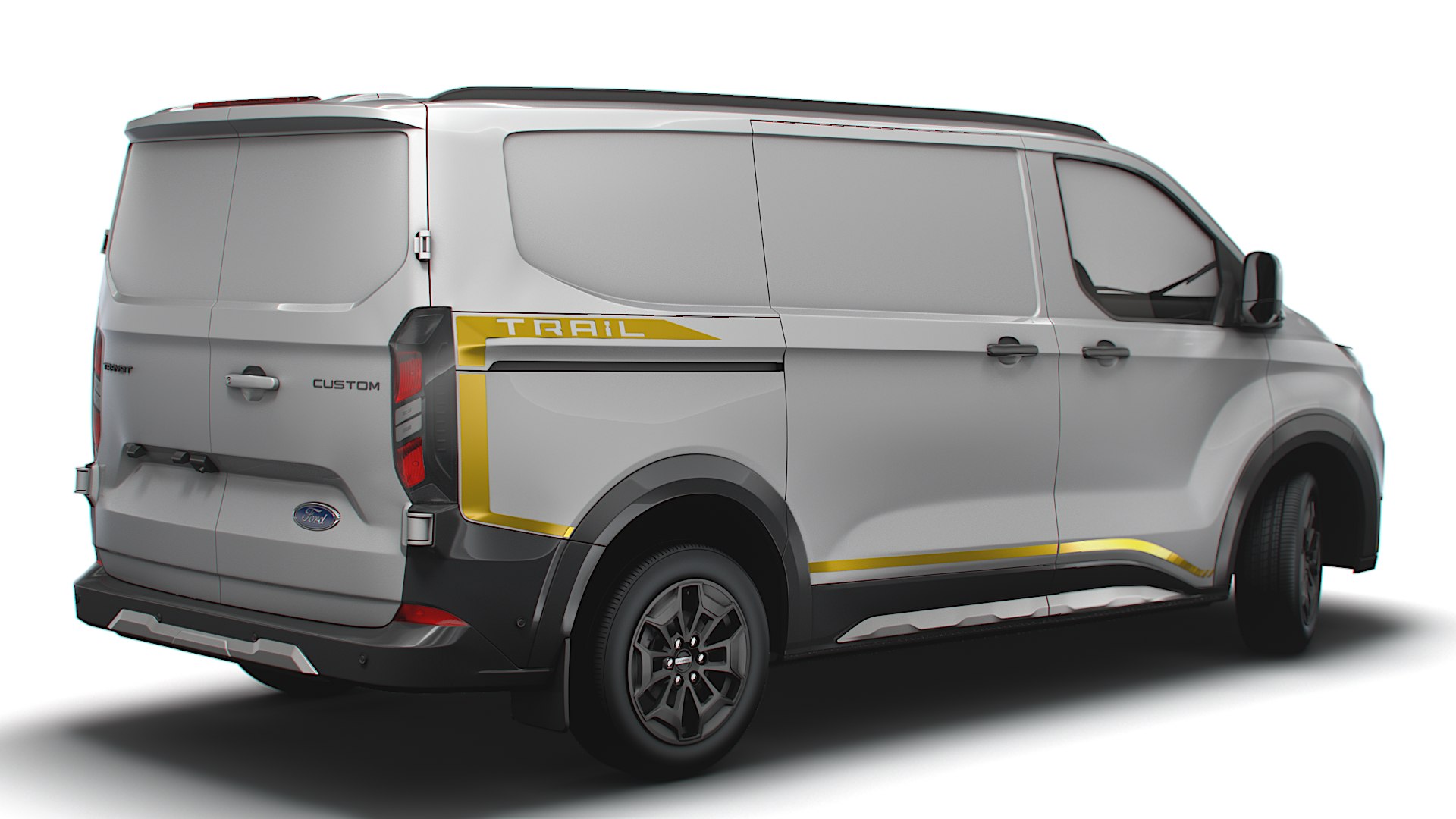 3D Model Ford Transit Custom Trail L1H1 2023 - TurboSquid 2002057