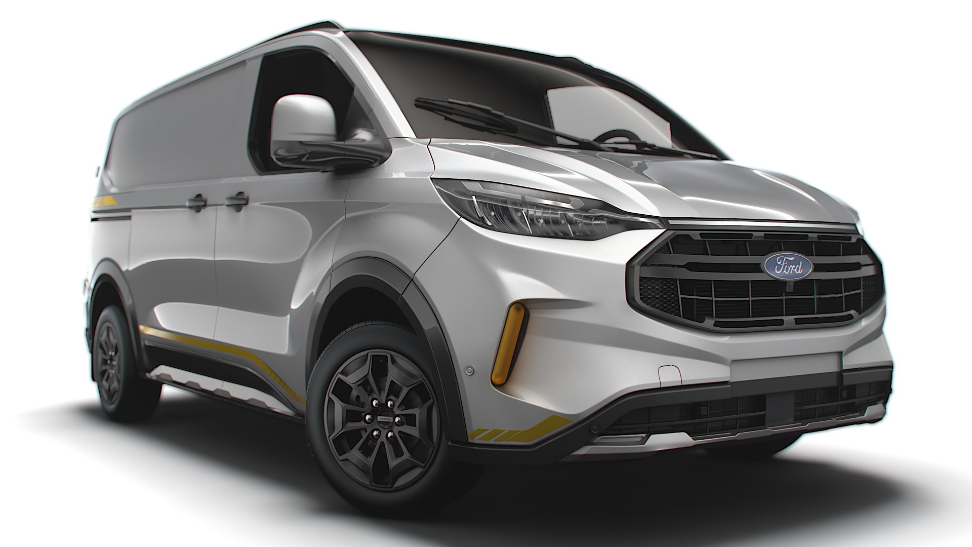 3D model Ford Transit Custom Trail L1H1 2023 - TurboSquid 2002057