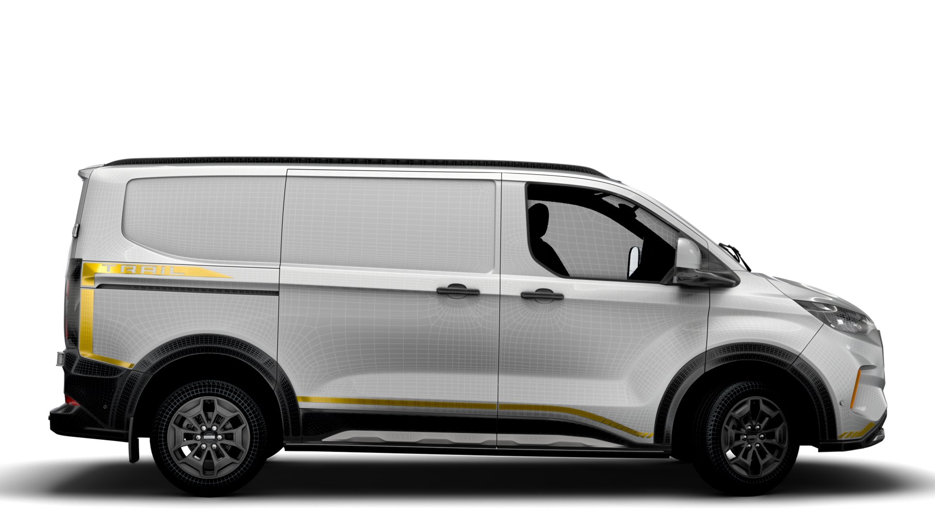 3D Model Ford Transit Custom Trail L1H1 2023 - TurboSquid 2002057