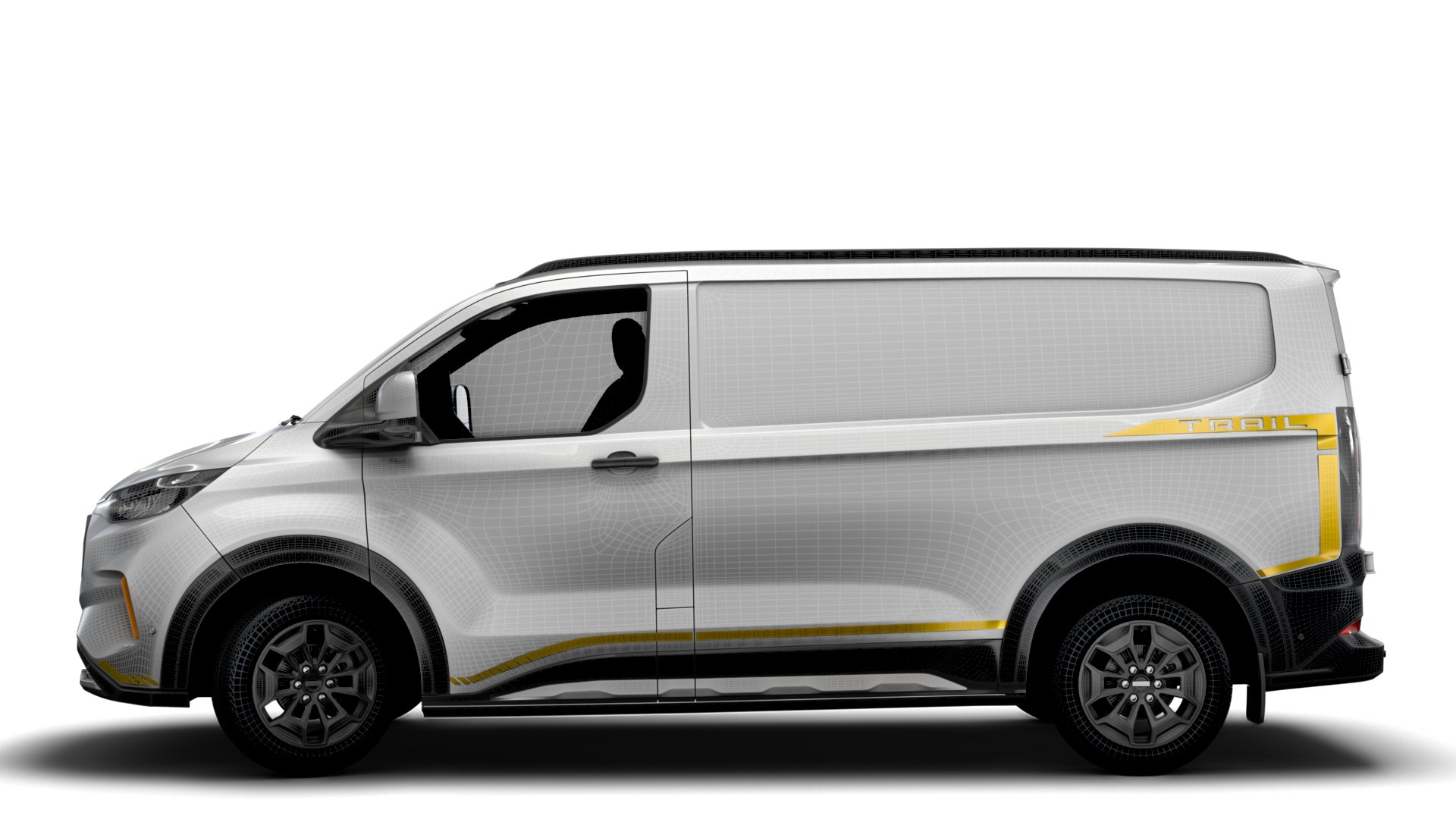 3D Model Ford Transit Custom Trail L1H1 2023 - TurboSquid 2002057