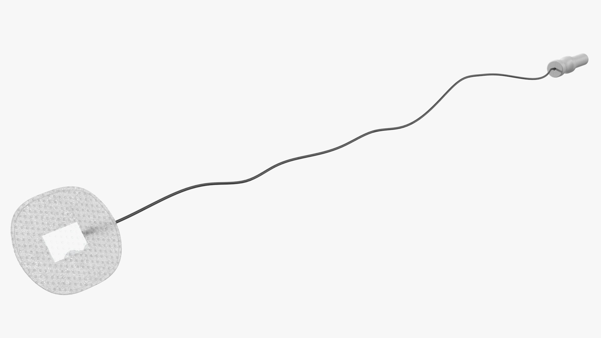 3D Black Stretched Wire with Surface Electrode - TurboSquid 2152129