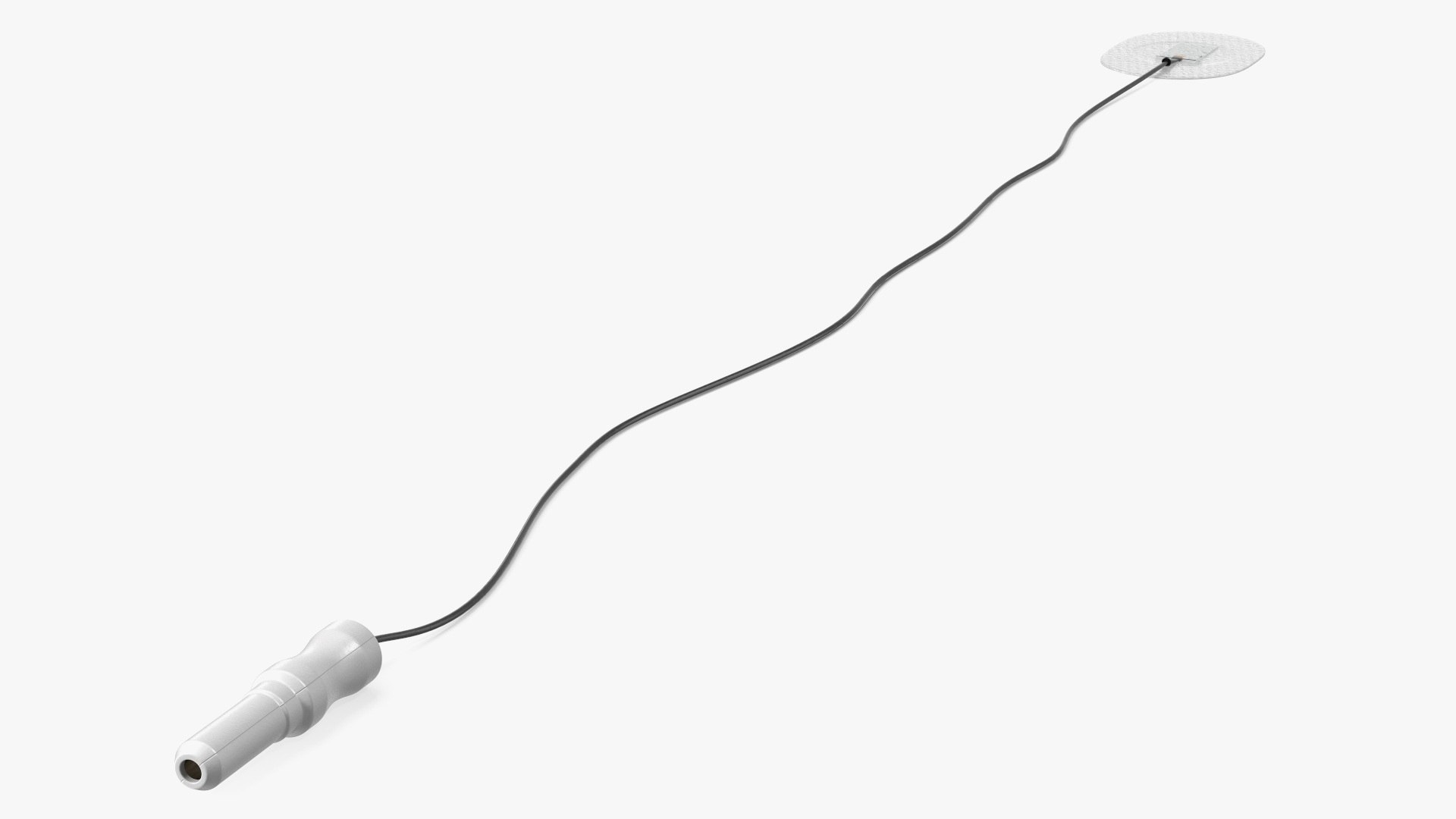 3D Black Stretched Wire with Surface Electrode - TurboSquid 2152129