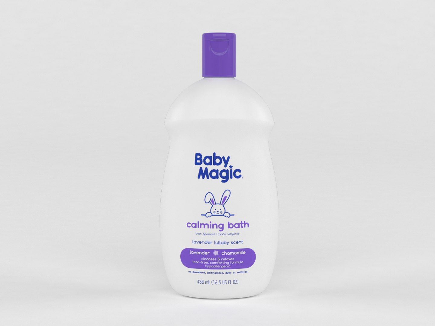 Baby magic calming bath 3D model - TurboSquid 1394343