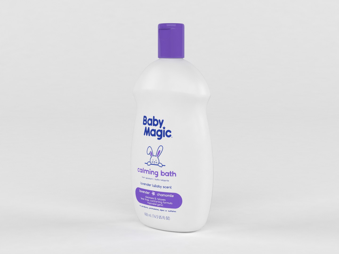 Baby magic calming bath 3D model - TurboSquid 1394343