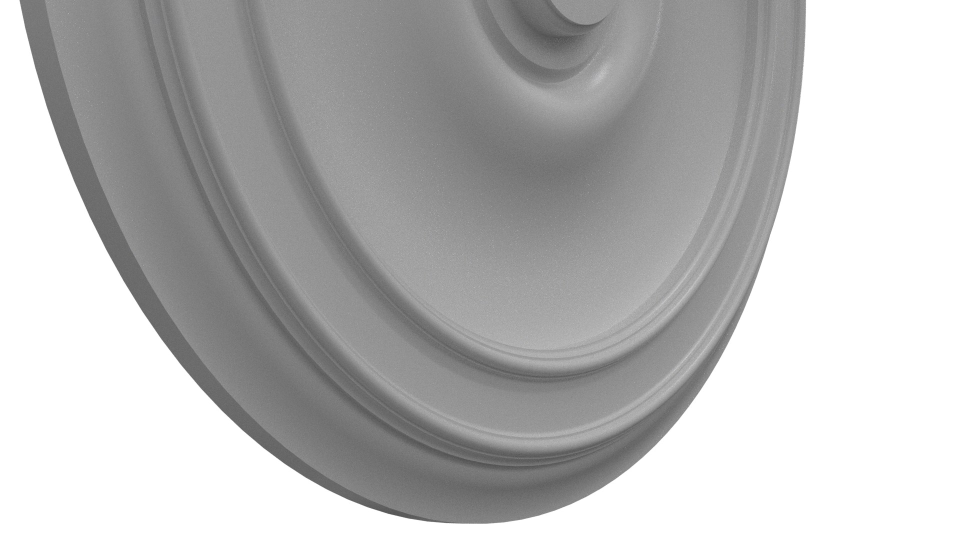 3D Model Ceiling Sockets Gypsum Plaster DR287 - TurboSquid 2095004