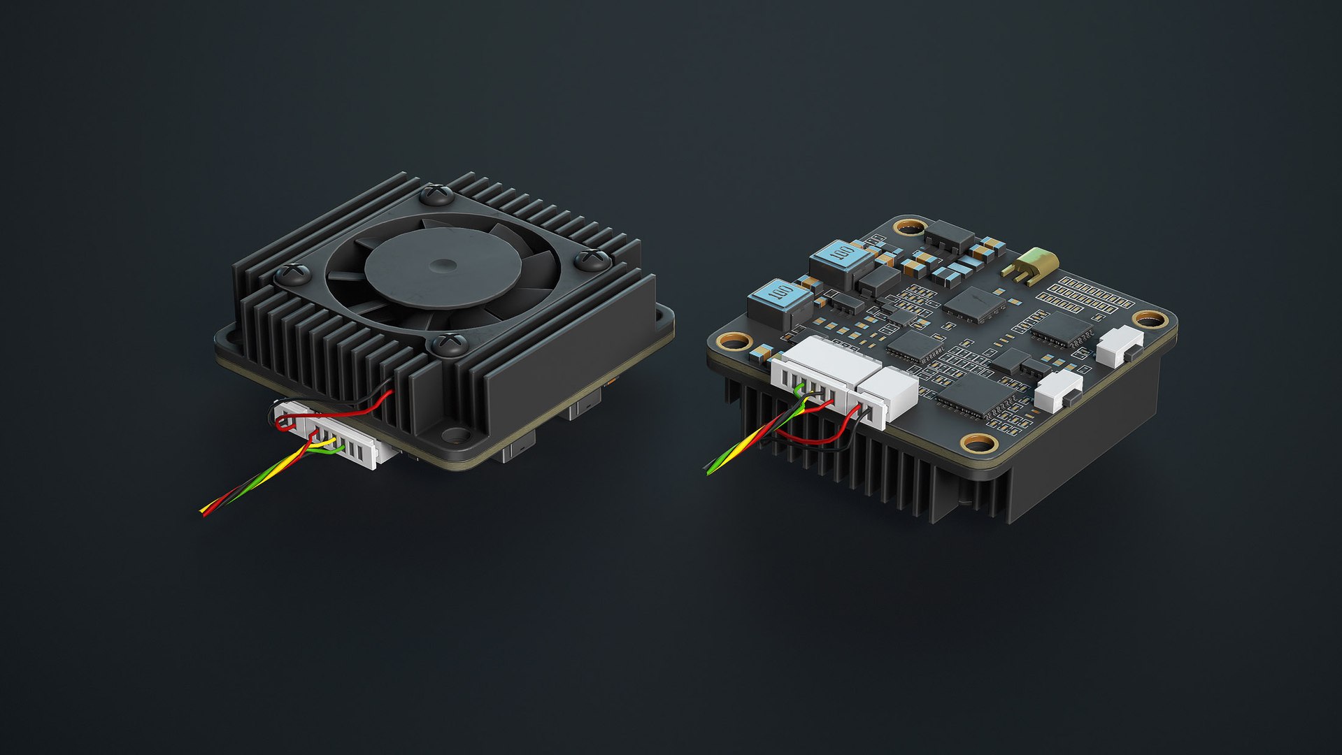 FPV Drone Parts Set Vol 1 Model - TurboSquid 2347897