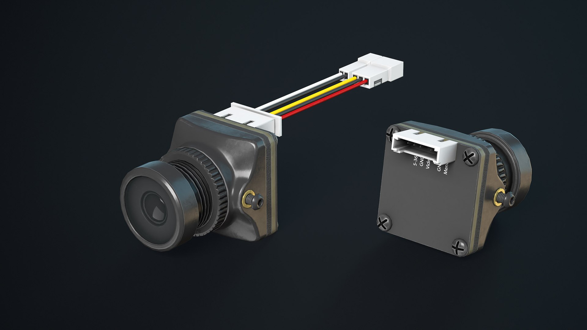 FPV Drone Parts Set Vol 1 Model - TurboSquid 2347897