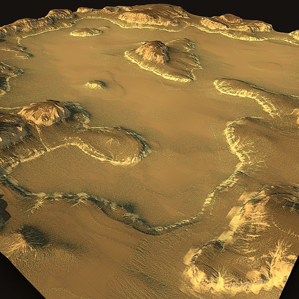 3d terrain maps