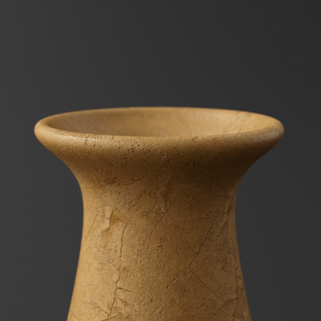 3D Clay Pot Model - TurboSquid 1863011