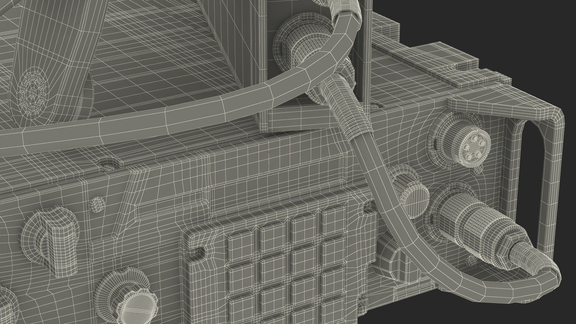 3D Black Military Radio Station - TurboSquid 2097562