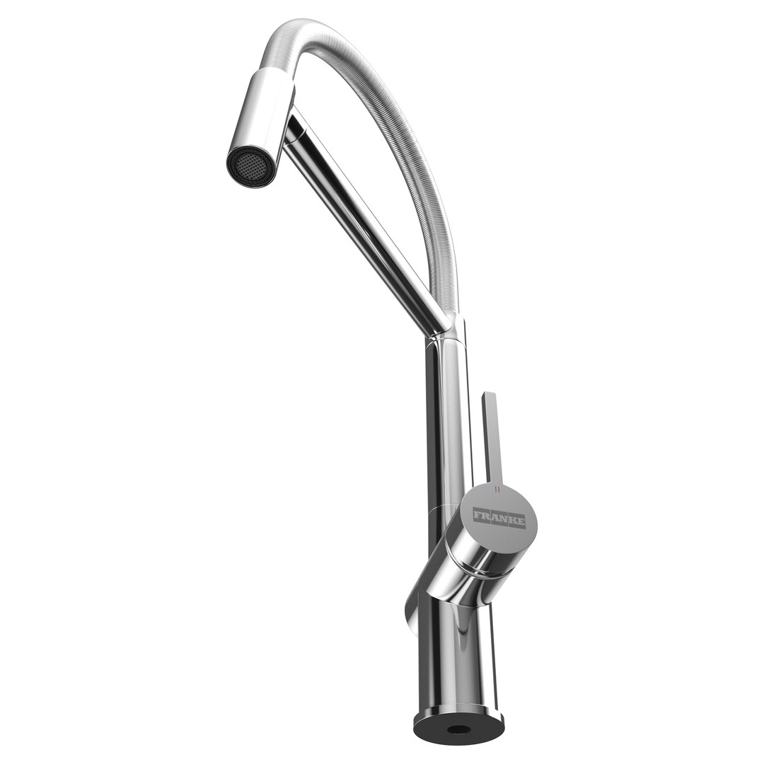 Tap Franke Active Semi-Pro Faucet - ACT-SP-CHR Model - TurboSquid 2174500