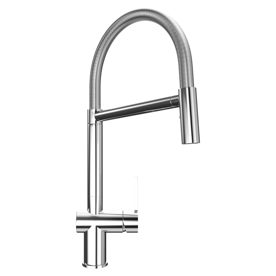 Tap Franke Active Semi-Pro Faucet - ACT-SP-CHR Model - TurboSquid 2174500