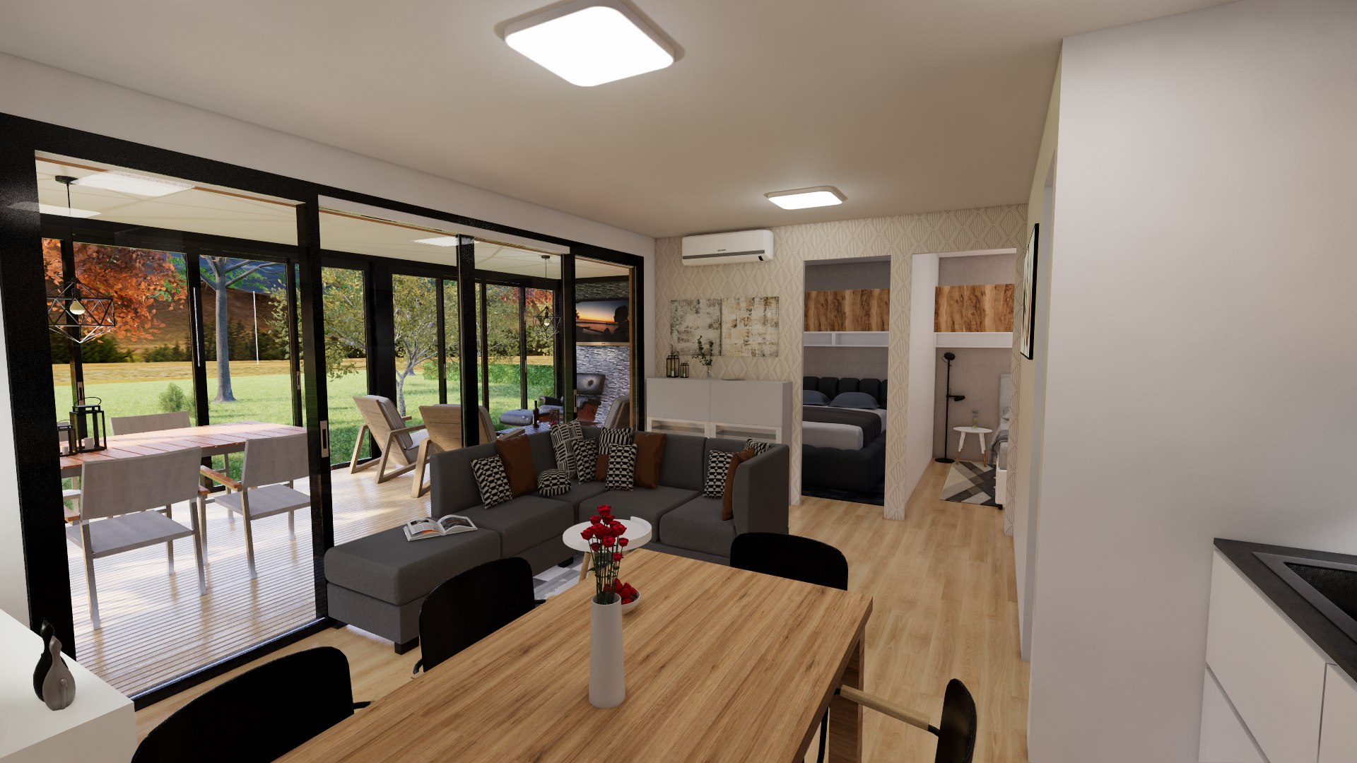 3D Modern Mobile Home Tiny Model - TurboSquid 1495634