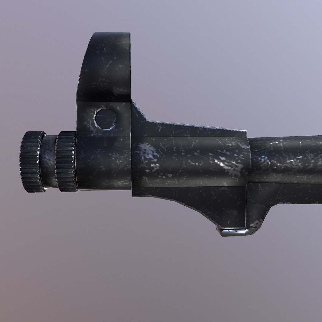 3D submachine gun mp 38 - TurboSquid 1587852