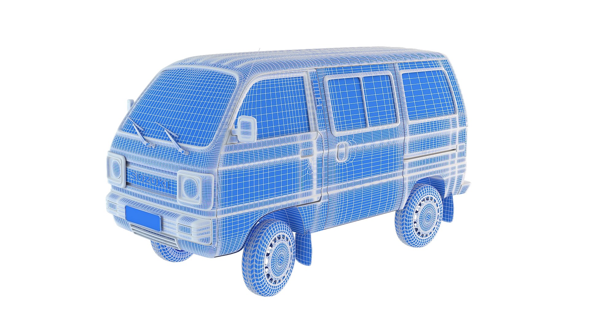 Free 3D Suzuki Carry Minivan - TurboSquid 1377802