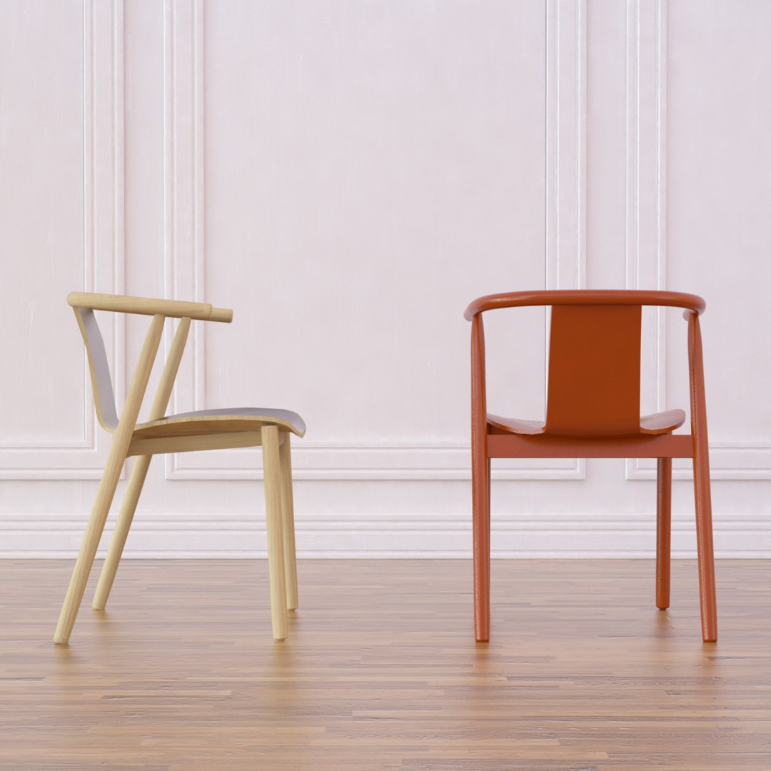 3d bac chair model